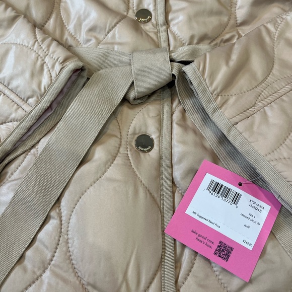 kate spade | Jackets & Coats | Newkate Spade Quilted Anorak Coat Jacket ...